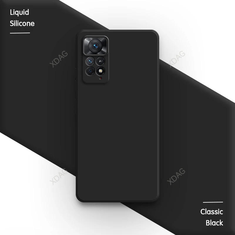 Sleek Soft Liquid Silicone Phone Case - Pure Color Back Cover for Note11 ProPlus 5G 920 (Classic ...