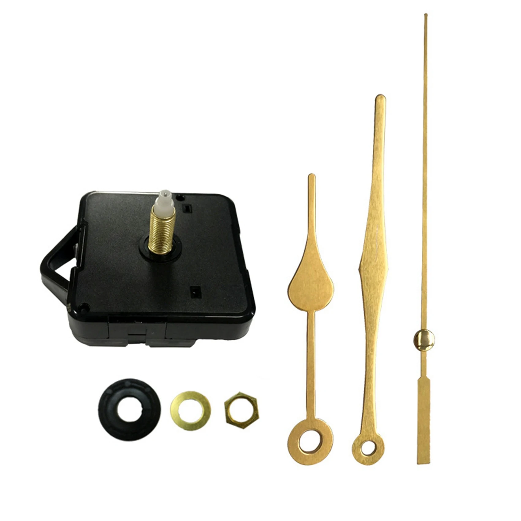 Non-Ticking-Quartz-DIY-Wall-Clock-Movement-Mechanism-Kit-with-3-Gold ...