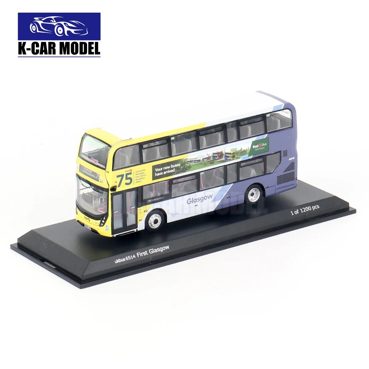 First Glasgow Model Bus: The Ultimate Guide to the CMNL 1/76 Alexander ...