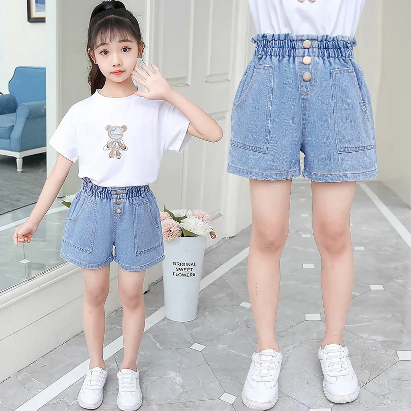 Kids Girls Jean Shorts
