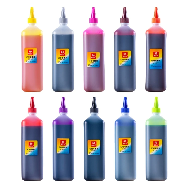 New-Paint-Pens-Ink-Refill-Paint-Markers-No-Fade-Quick-Dry-Multiple ...