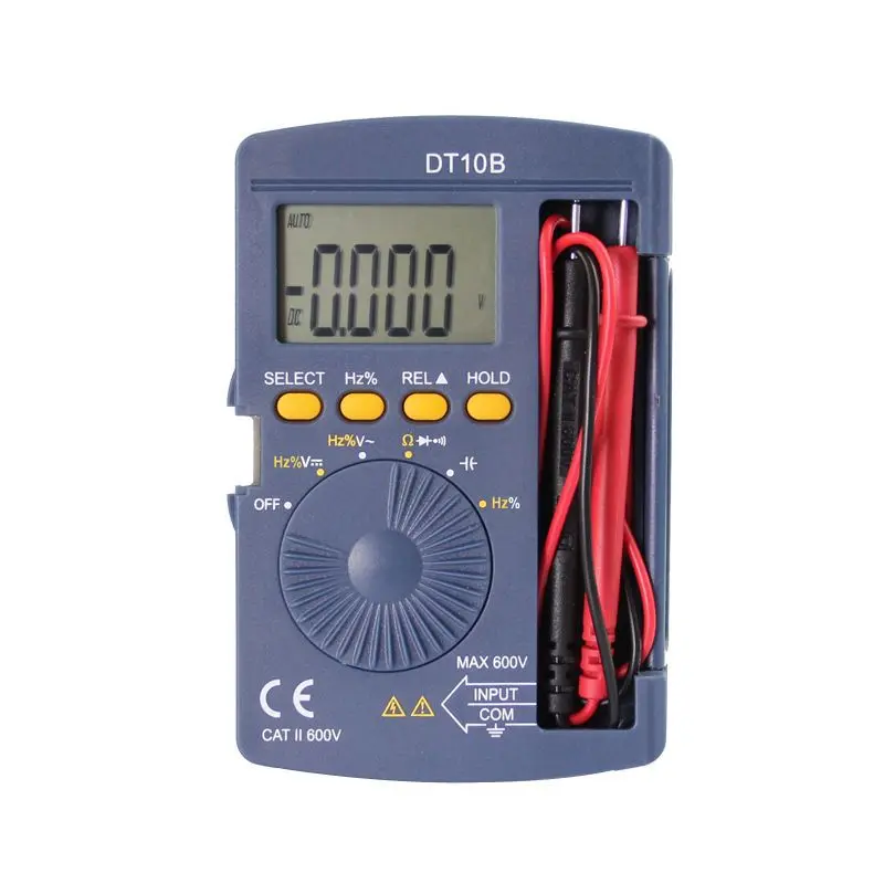 Digital-Multimeter-DT10B-Ultra-thin-Digital-Pocket-Multimeter-Small ...