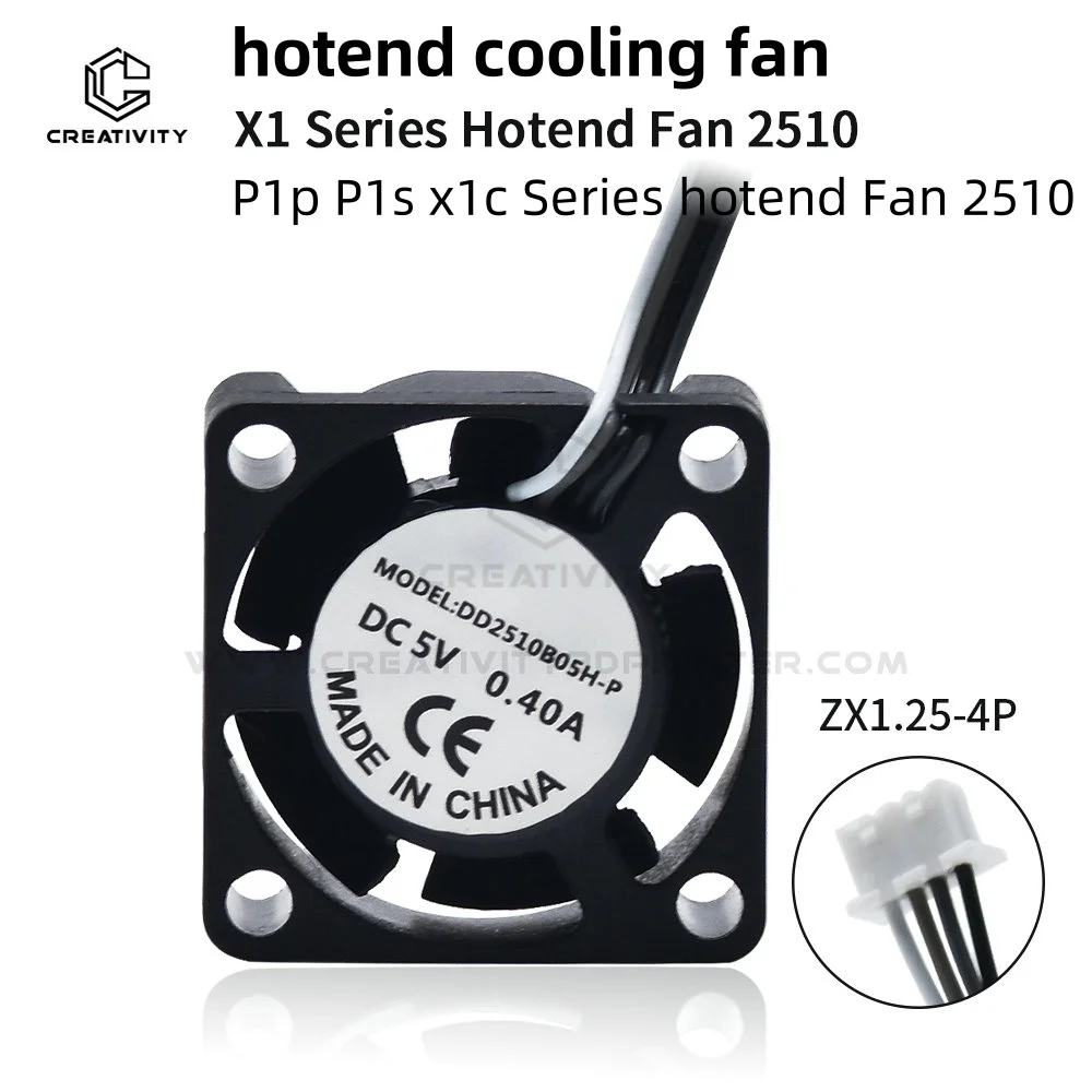 Creativity-2510-Fan-Bam-buLab-P1S-P1P-X1-For-5V-15000-Rpm-min-2510-Fan ...