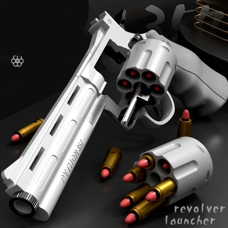 ZP5-Revolver-Soft-Bullet-Gun-Burst-357-Simulation-Ejection-Toy-Pistol ...