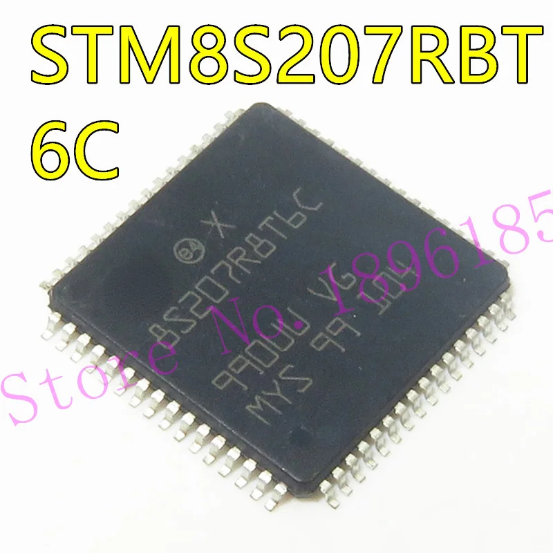 1 unids/lote STM8S207RBT6C STM8S207RB LQFP 64 en Stock|Chips de rendimiento| - AliExpress