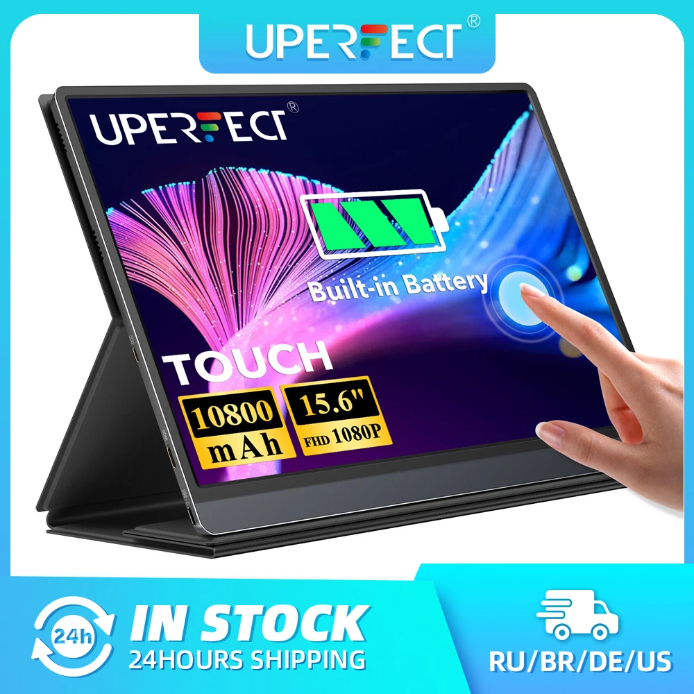 UPERFECT-Battery-Portable-Monitor-120Hz-Touchscreen-Upgraded-15-6-IPS ...
