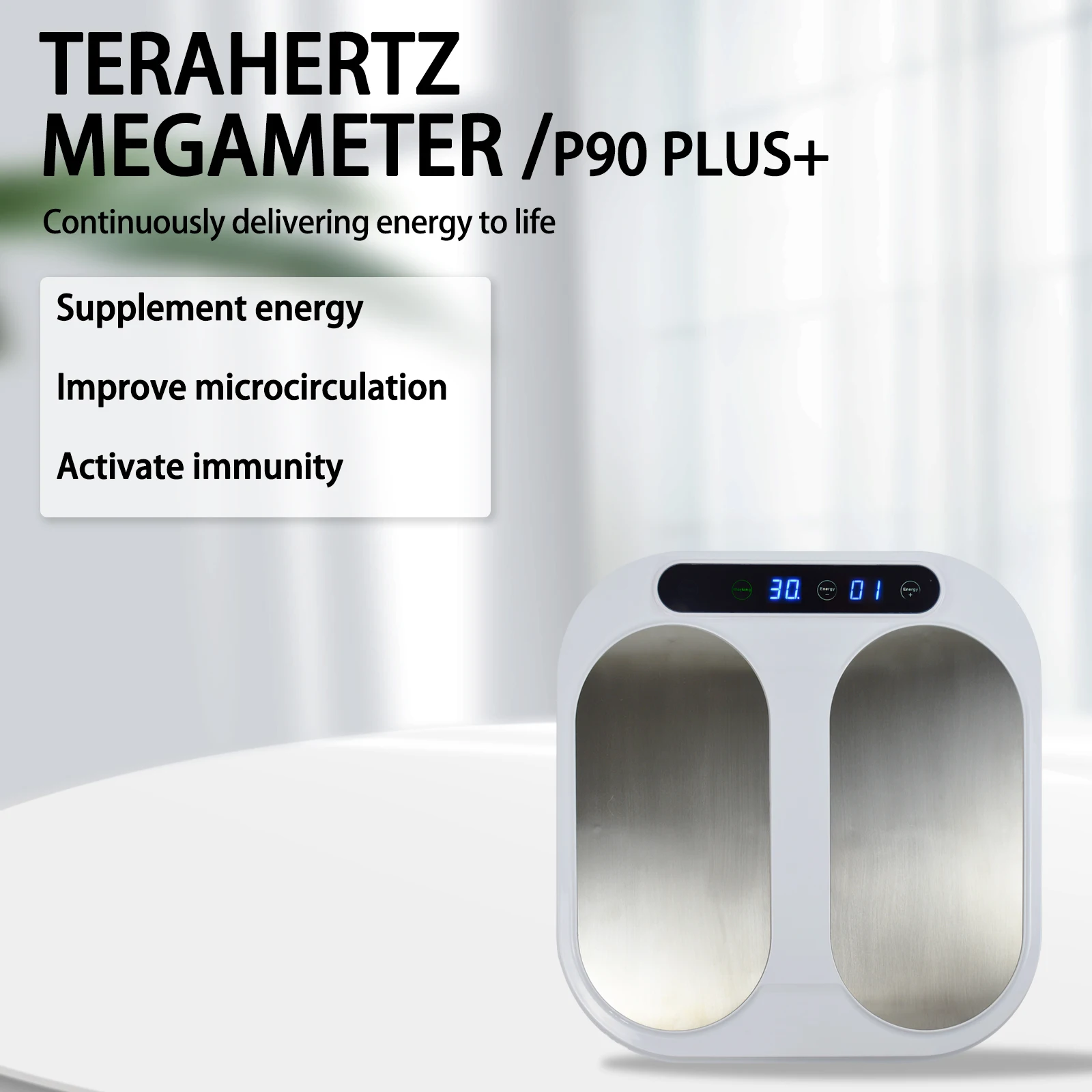Tera P90 Plus Terahertz Electromagnetic Foot Health Device Meridian ...