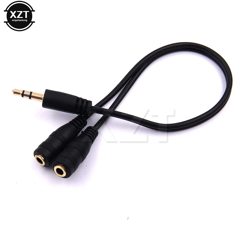 Y-Splitter-Cable-3-5-Mm-1-Male-To-2-Dual-Female-Audio-Cable-For ...