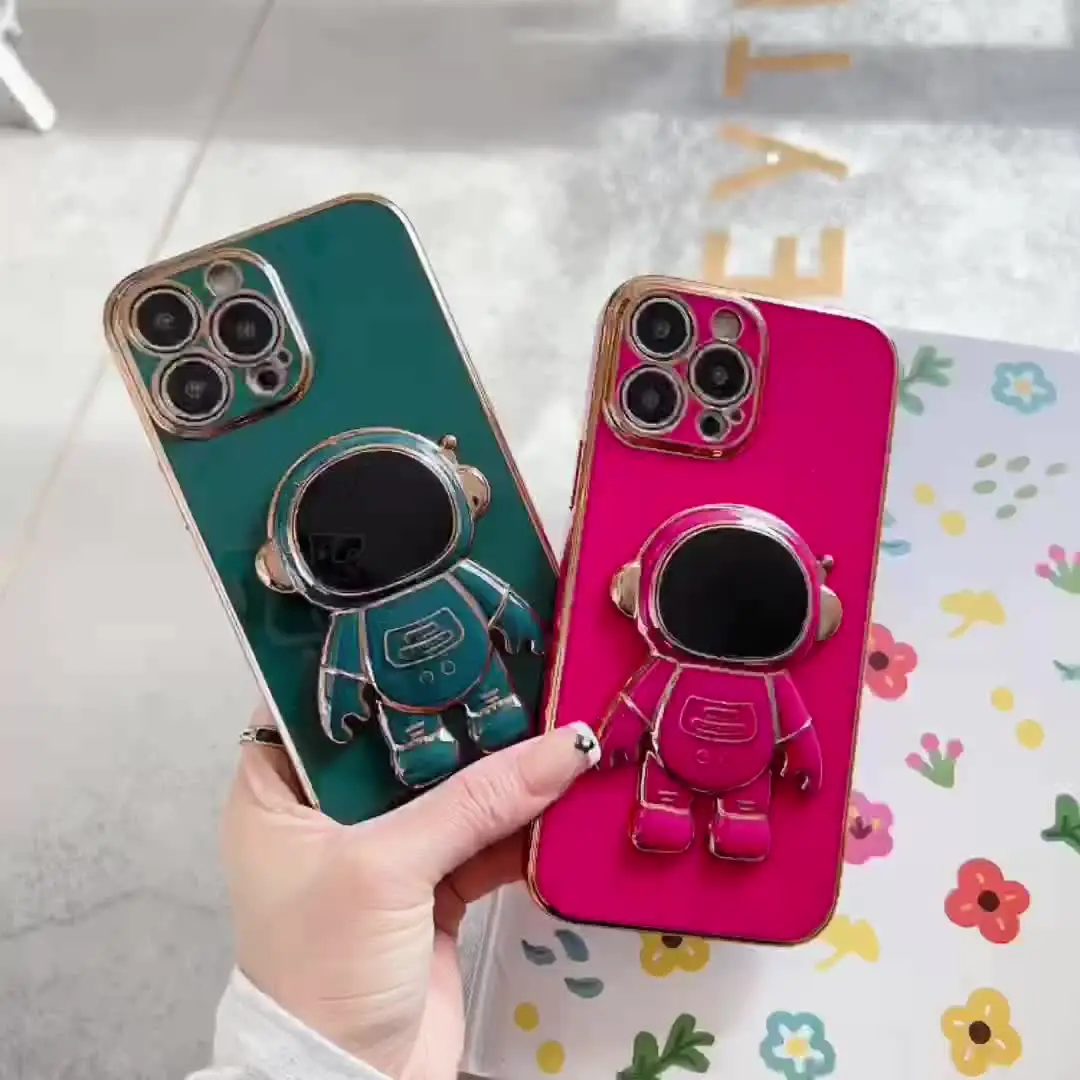 Складной чехол-подставка для телефона с астронавтом для iPhone 11, 12 ...