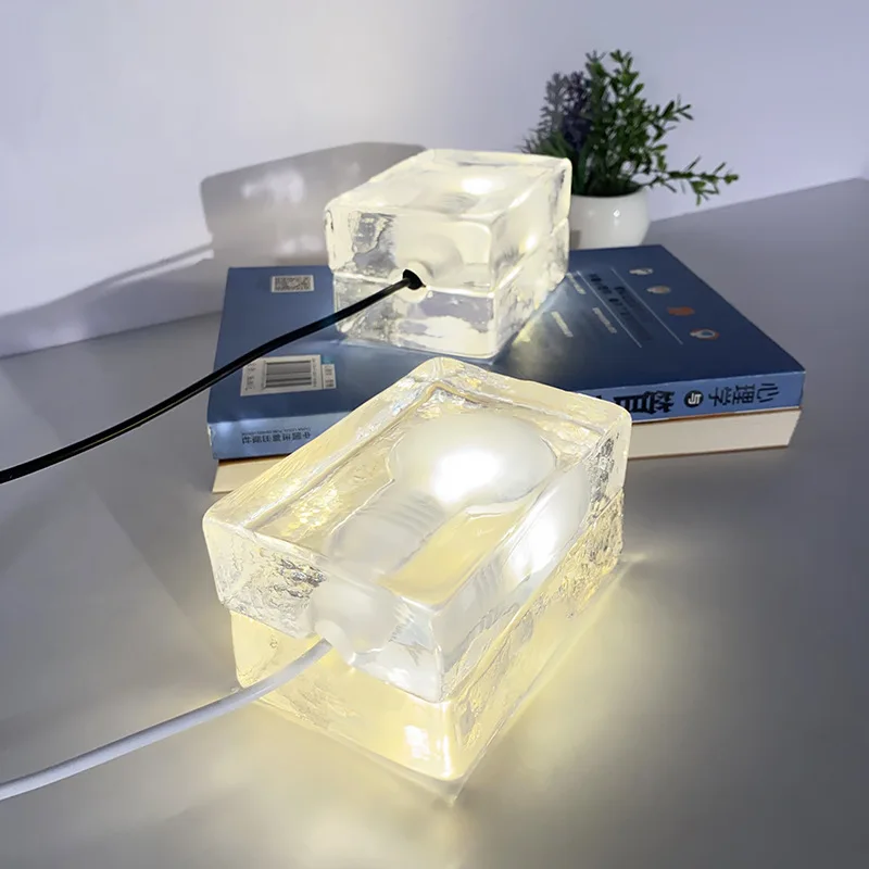 Block Lamp Ice Cube LED Table Lamp – Inspired by Harri Koskinen’s ...