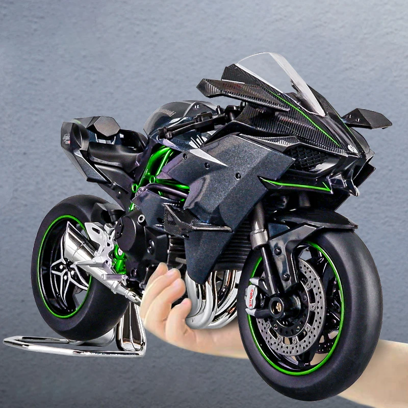 1-9-Kawasaki-H2R-Ninja-Alloy-Die-Cast-Motorcycle-Model-Toy-Vehicle ...