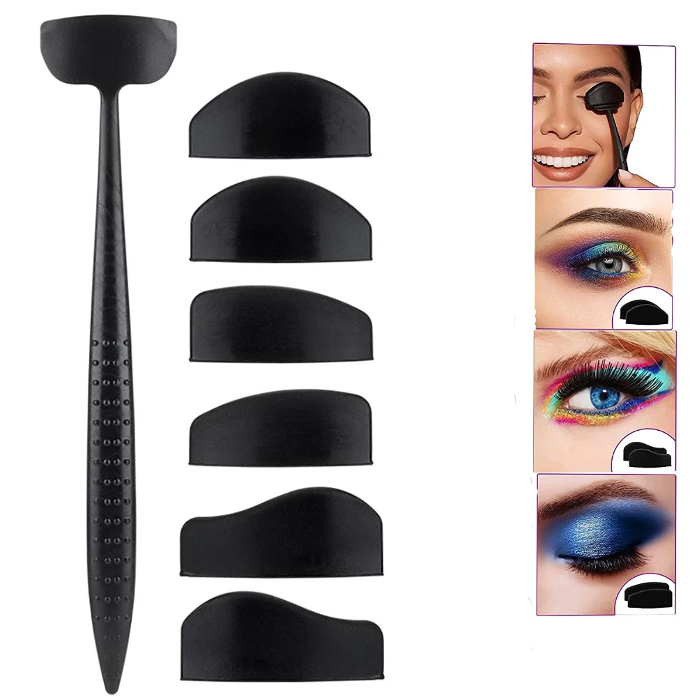 Sdotter-Silicone-Eye-Makeup-Stencils-Kit-Linha-do-vinco-Modelo-Eyeliner-Stencil-Eyes-Stencil ...