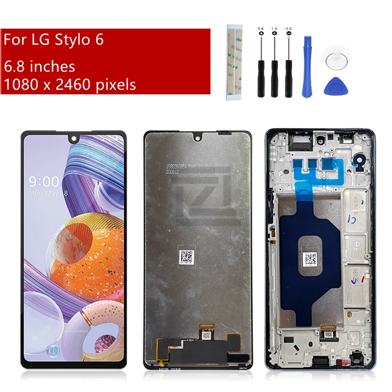 Pantalla-LCD-para-LG-Stylo-6-montaje-de-digitalizador-con-pantalla-t ...
