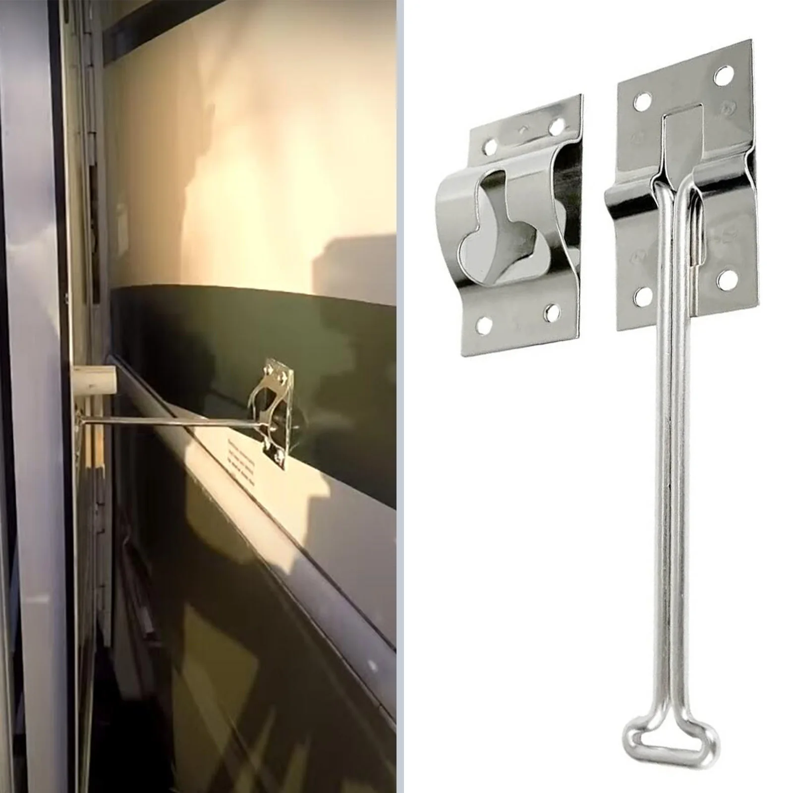 Rv Door Latch RV Door Holder - 304 Stainless Steel T-Style Entry Door ...