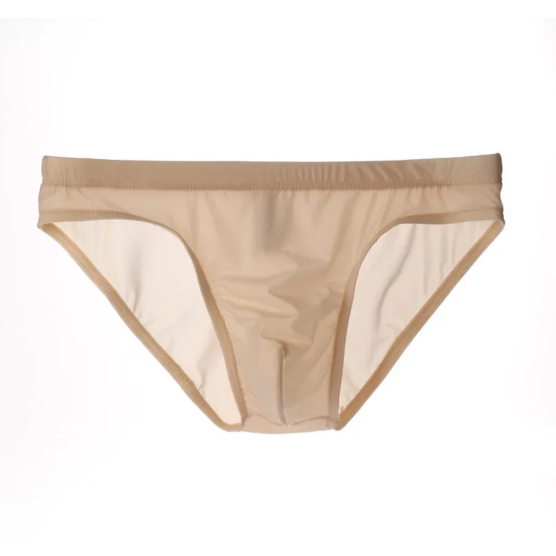 Ropa interior para hombre, calzoncillos transparentes de seda helada de ...