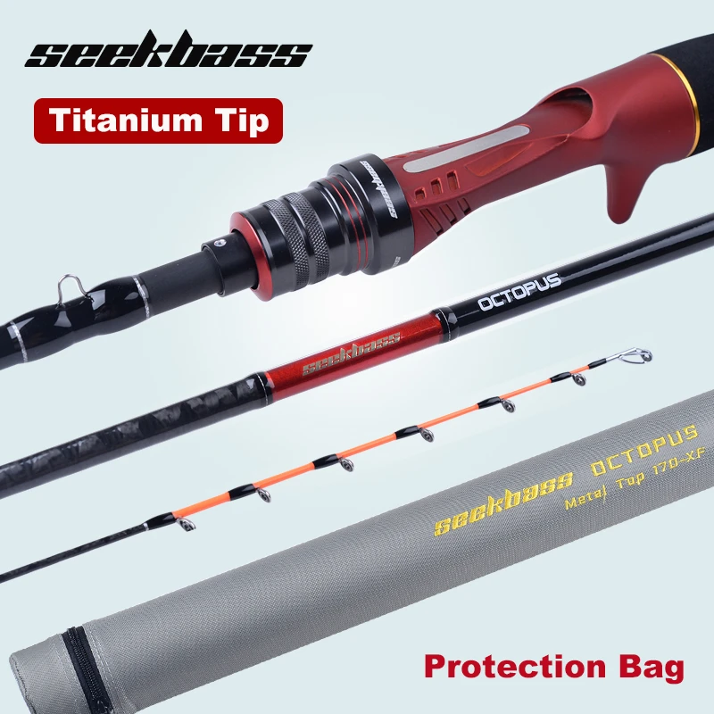 Cuttlefish Fishing Rod Titanium Tips | Seekbass Squid Fishing Rod ...