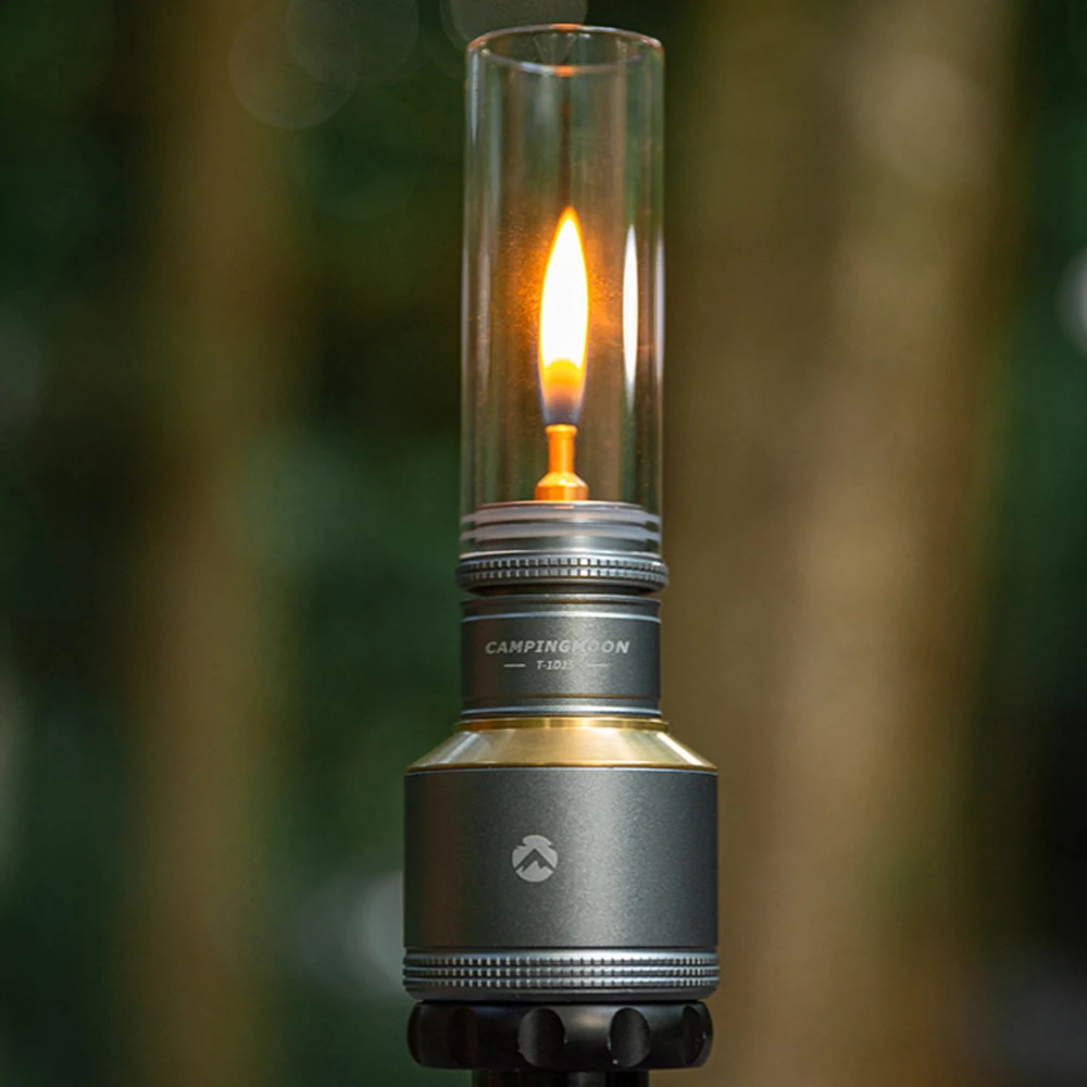 Candlelight Kit Portable Lamp Windproof Candlelight Outdoor Camping ...