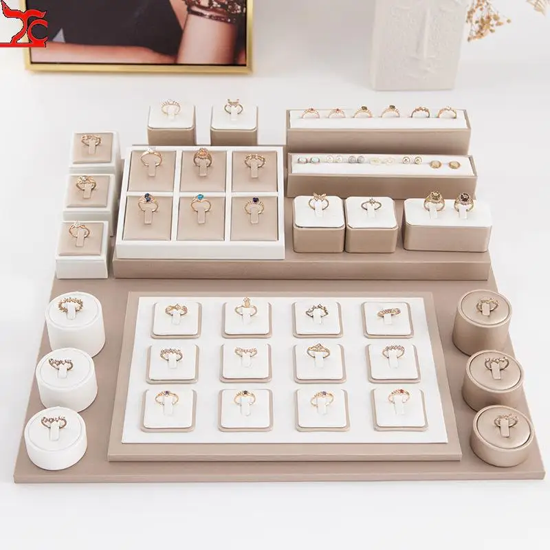 Ring Display Rack Window Counter Ring Plate Display Jewelry Rack ...