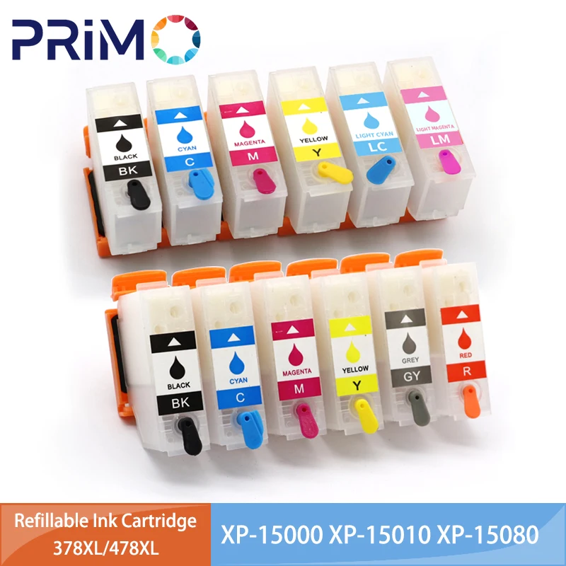6-Colors-378XL-478XL-378-478-XL-Refillable-Ink-Cartridge-With-Auto ...