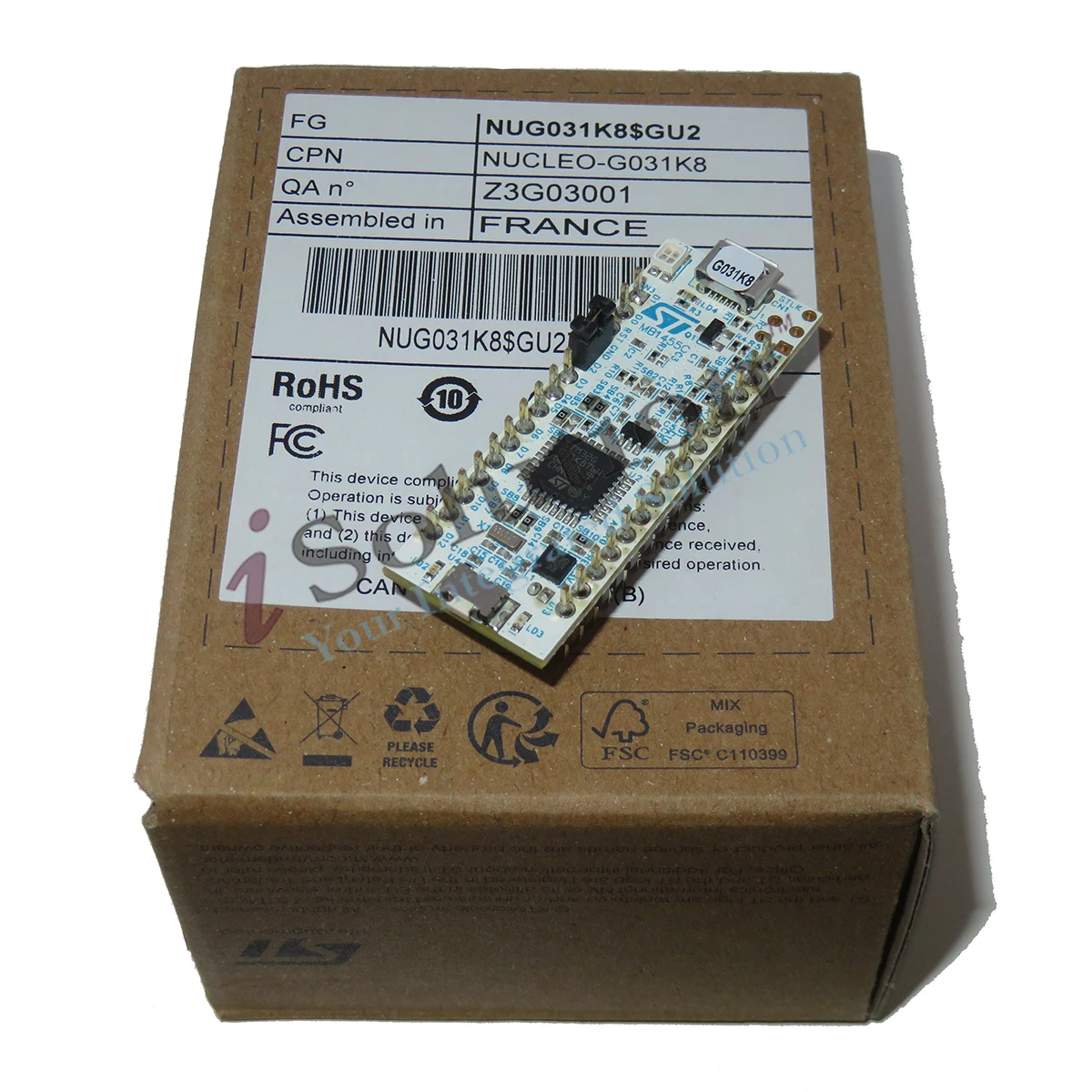 In-Stock-NUCLEO-G031K8-ST-Nuclo-32-Original-genuine-ARM-Discovery-kit-with-STM32G031-MCU ...