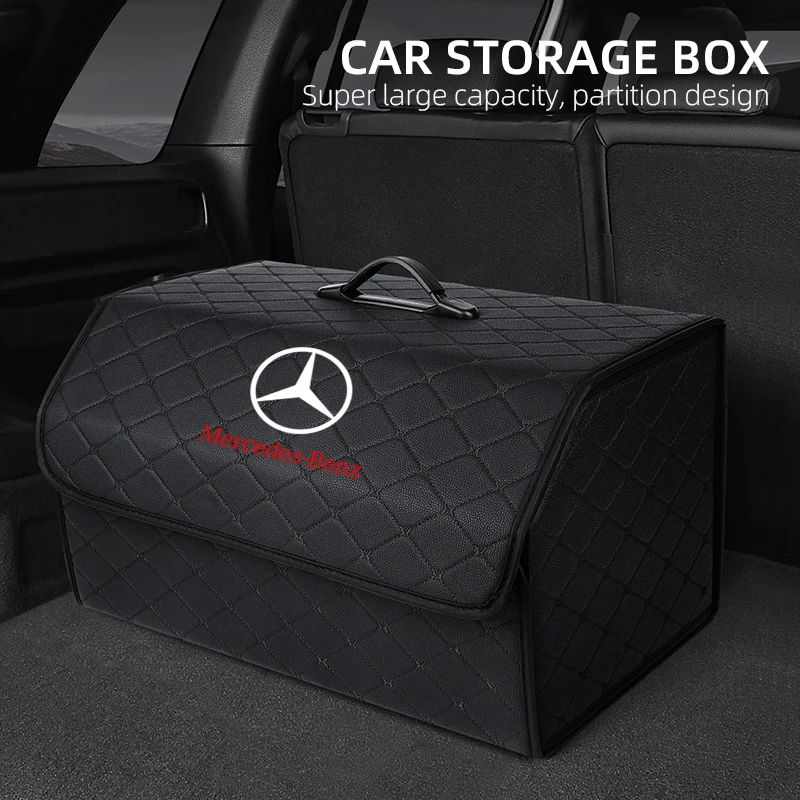 PU-Leather-Car-Trunk-Storage-Box-Automobile-Stowing-Tidying-Box-For ...