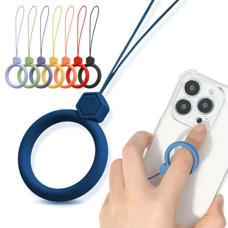 Silicone-Lanyard-for-Keys-Phones-Strap-for-IPhone-Samsung-Xiaomi ...
