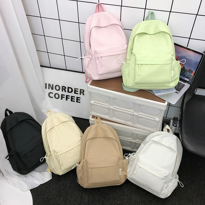 Fashion-New-Women-Backpacks-Nylon-Waterproof-Travel-Backpacks-Large ...