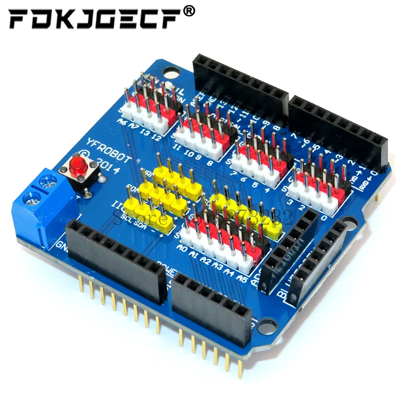 V5-Sensor-Shield-Expansion-Board-Shield-For-Arduino-UNO-R3-V5-0 ...