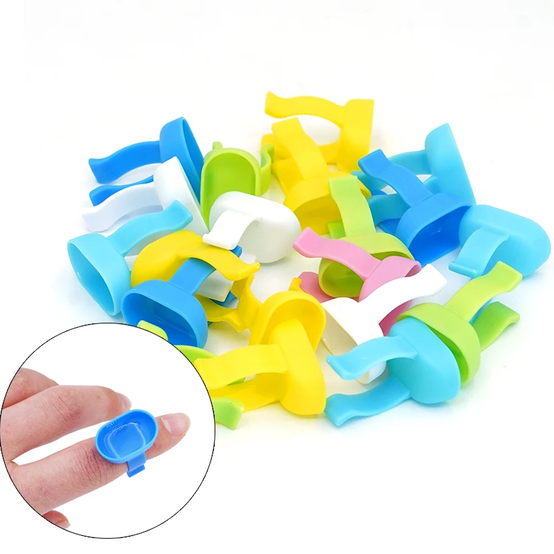 Dental-Plastic-Handy-Finger-Bowl-Cup-For-Mixing-Cement-Powder-Class ...