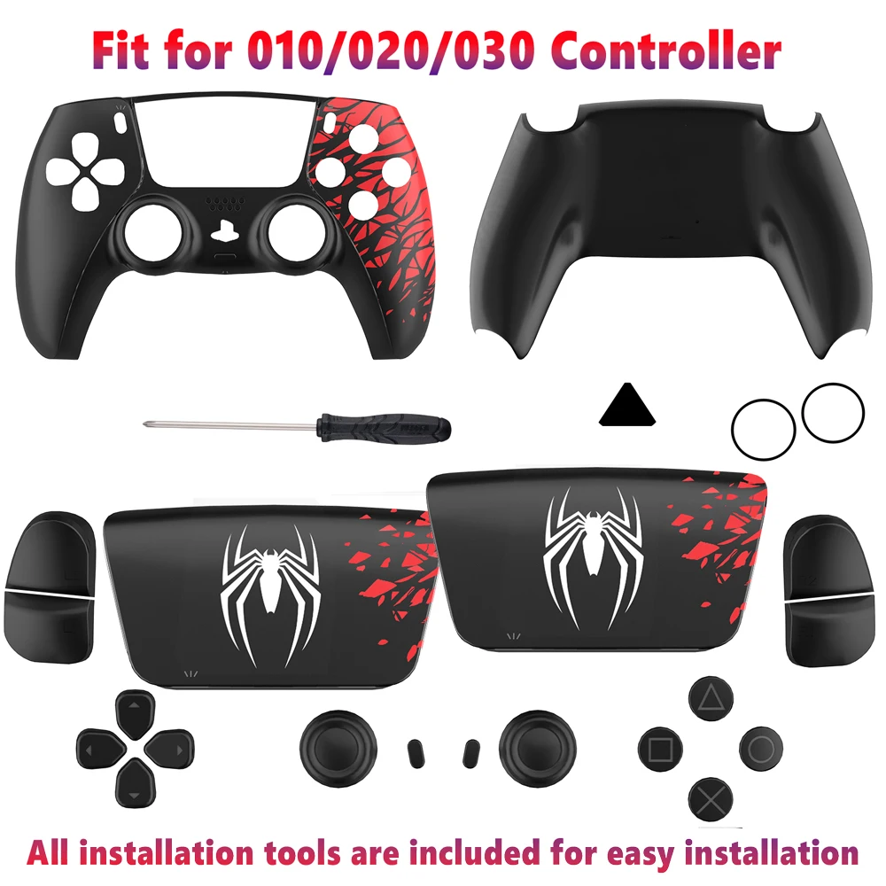 18-1Limited-spider-for-PS5-Controller-Shell-Touchpad-Gamepad-Cover ...