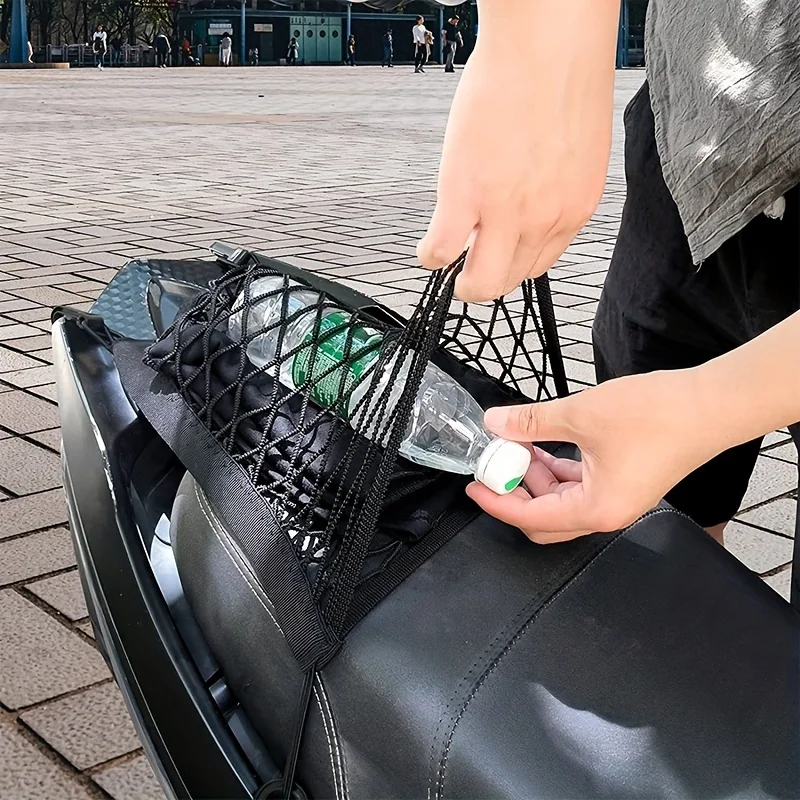 Upgrade-Cargo-Net-For-Motorcycle-Helmet-Storage-High-Elastic-Double ...