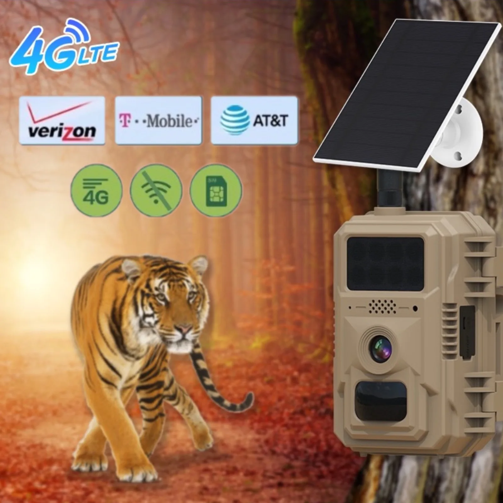 4G LTE Cellular Trail Camera Hunting Camera Game Camera Achieves US ...