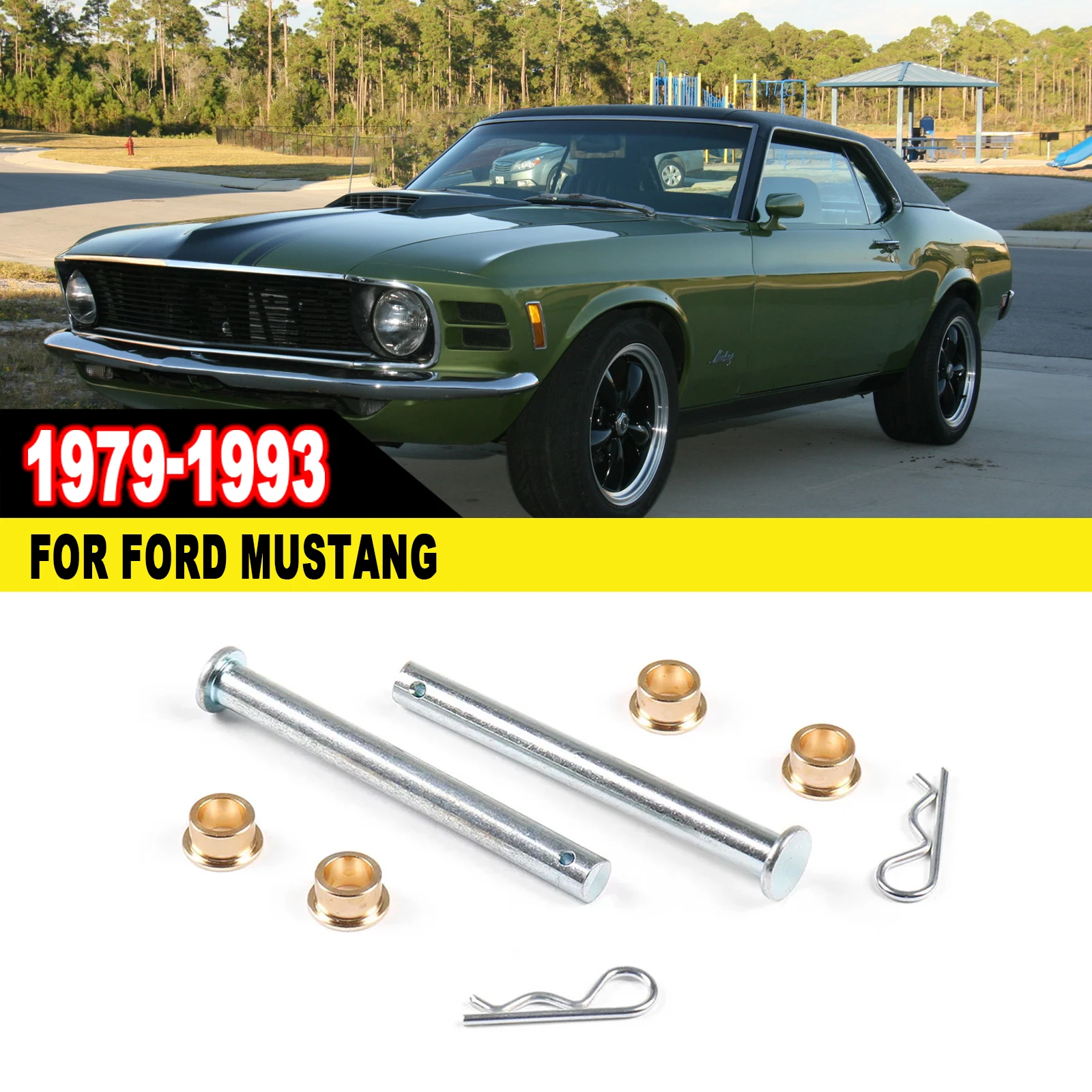 Door-Hinge-Pin-Pins-Kit-w-bushings-For-1979-1993-Mustang-Bushing ...