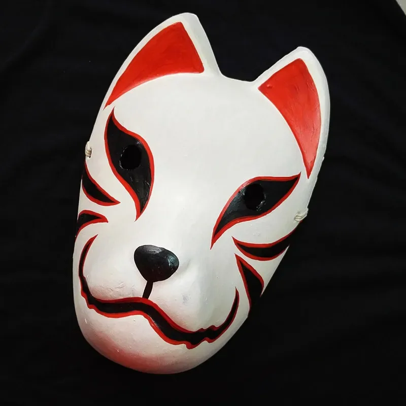 New Hatake Kakashi Cosplay Mask Japanese Private Fox Mask Hand-painted ...