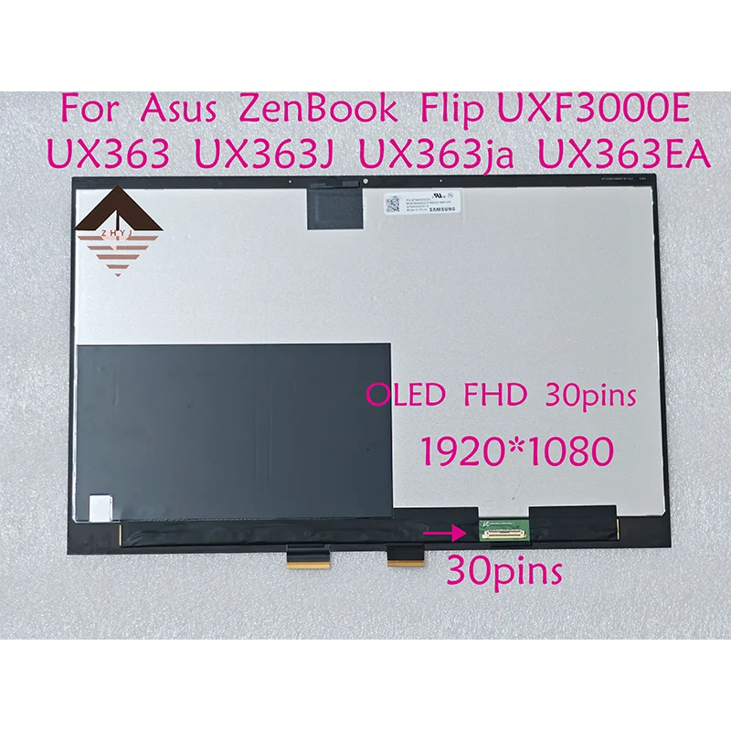For-Asus-ZenBook-Flip-UX363-UX363j-UX363ja-UX363E-UX363EA-LCD-Display ...