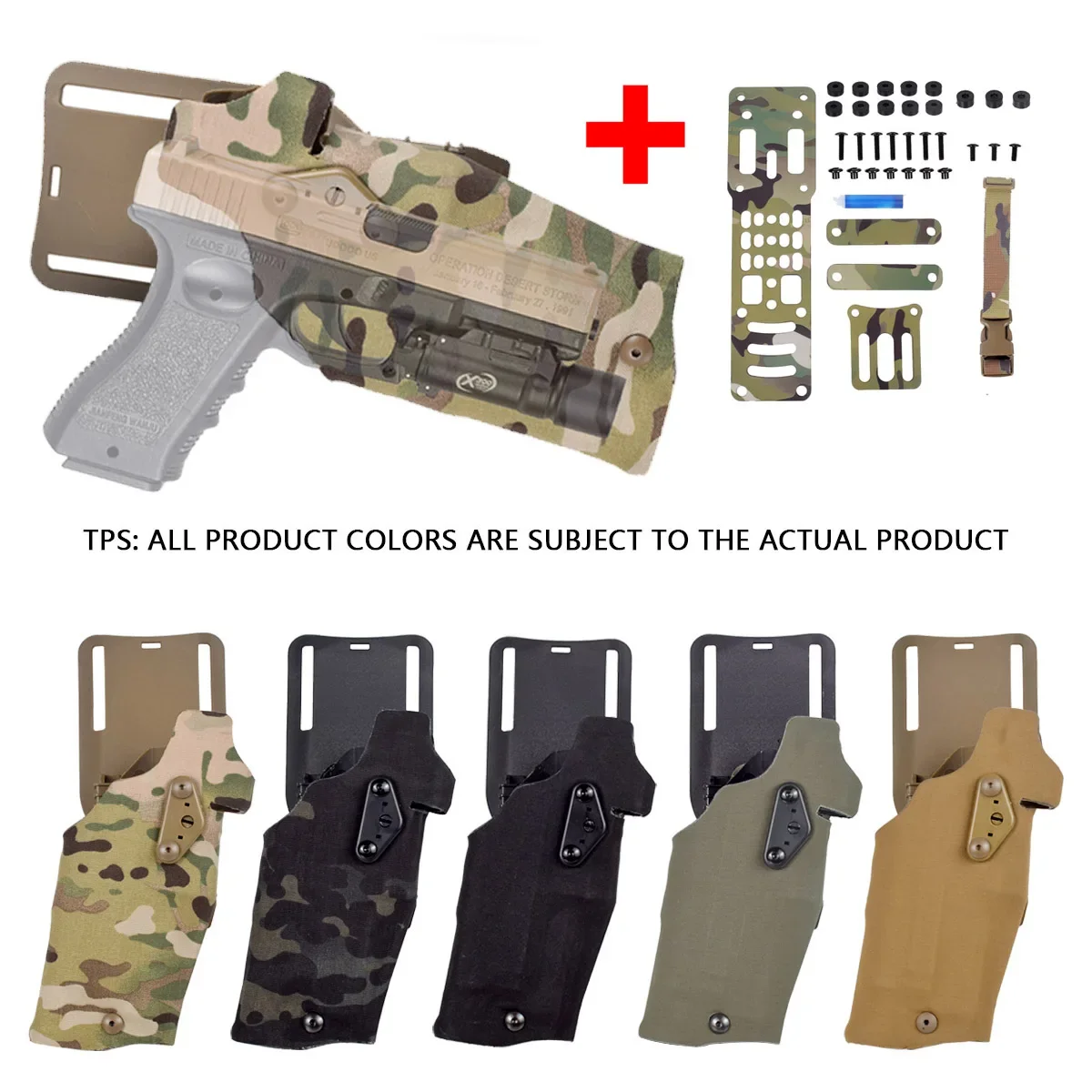 Coldre-de-pistola-t-tica-Glock-17-19-Compat-vel-com-X300-Luzes-X300U ...