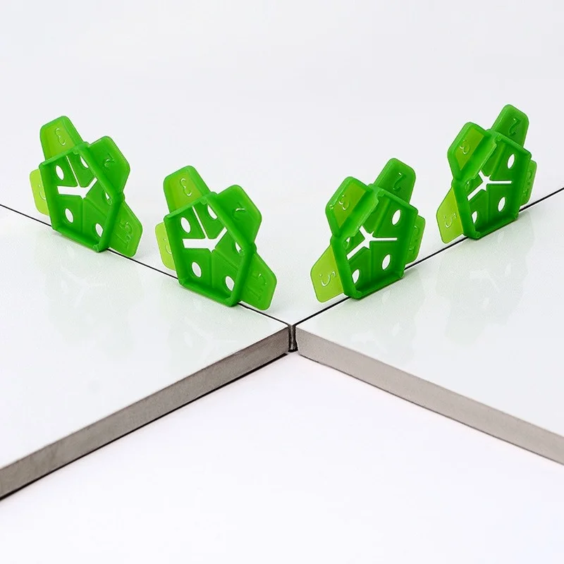 50pcs-5-IN-1-Reusable-Tile-Leveling-System-Locator-1-3mm-Gap-Spacers ...