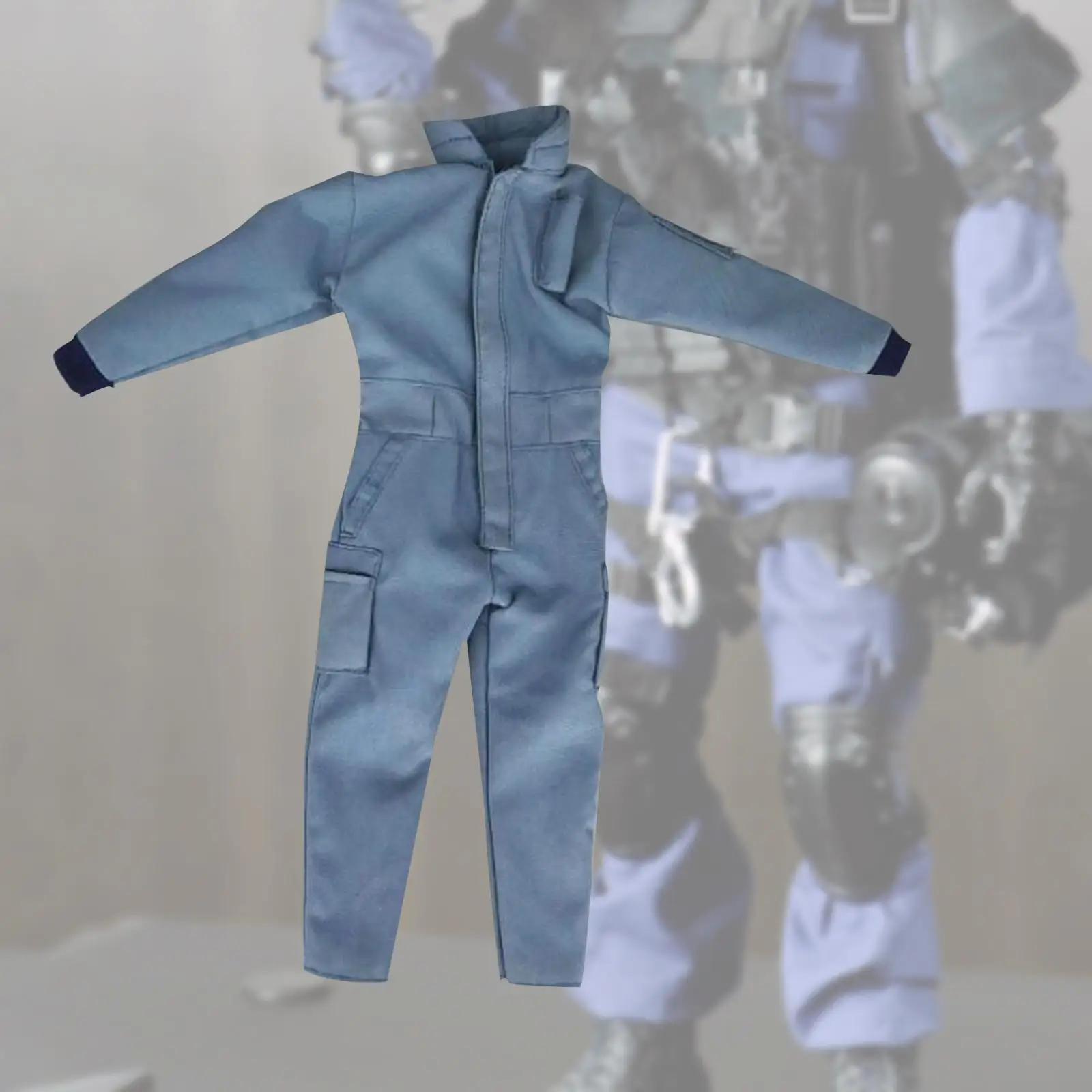 1/6 Action Figures Uniform Model Miniature Stylish 12" Soldier Jumpsuit ...
