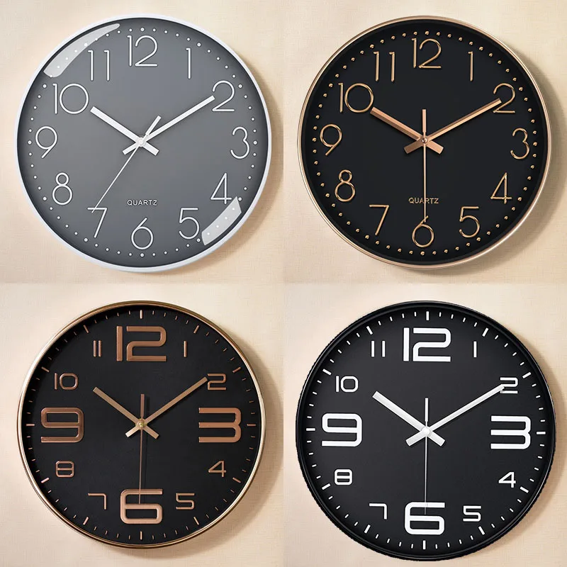 Living-Room-Silent-Wall-Clock-Simple-and-Popular-Fashion-Clock-Wall ...
