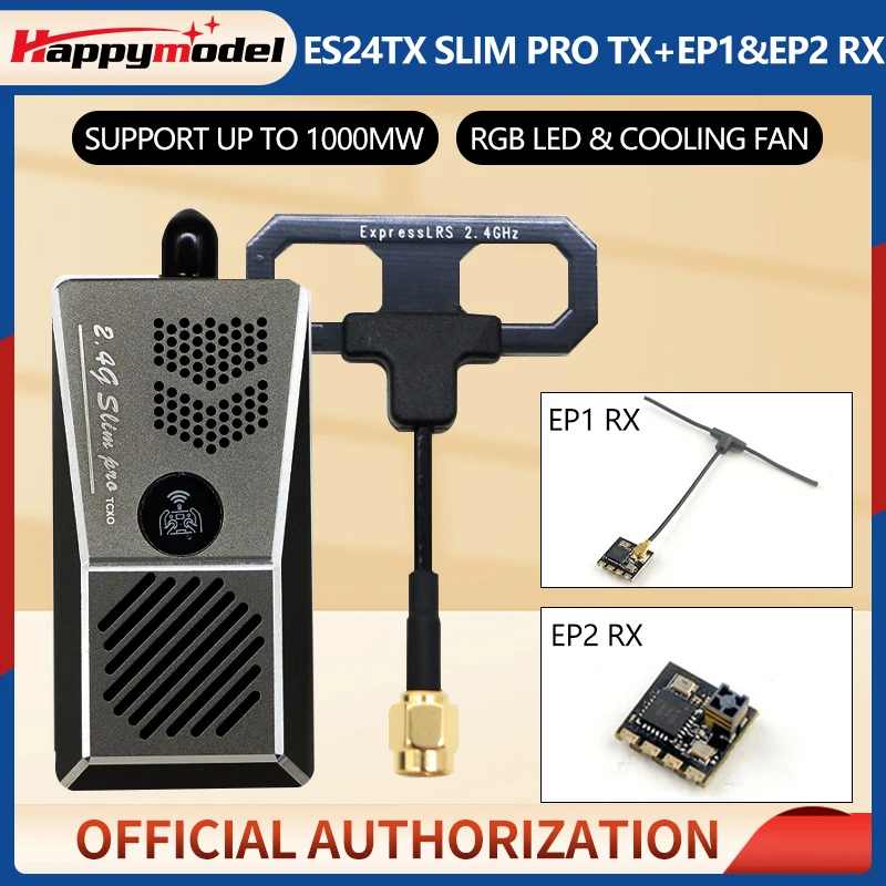 Happymodel ES24TX Slim Pro 2.4G ExpressLRS ELRS Nano TX Module 1000mW ...