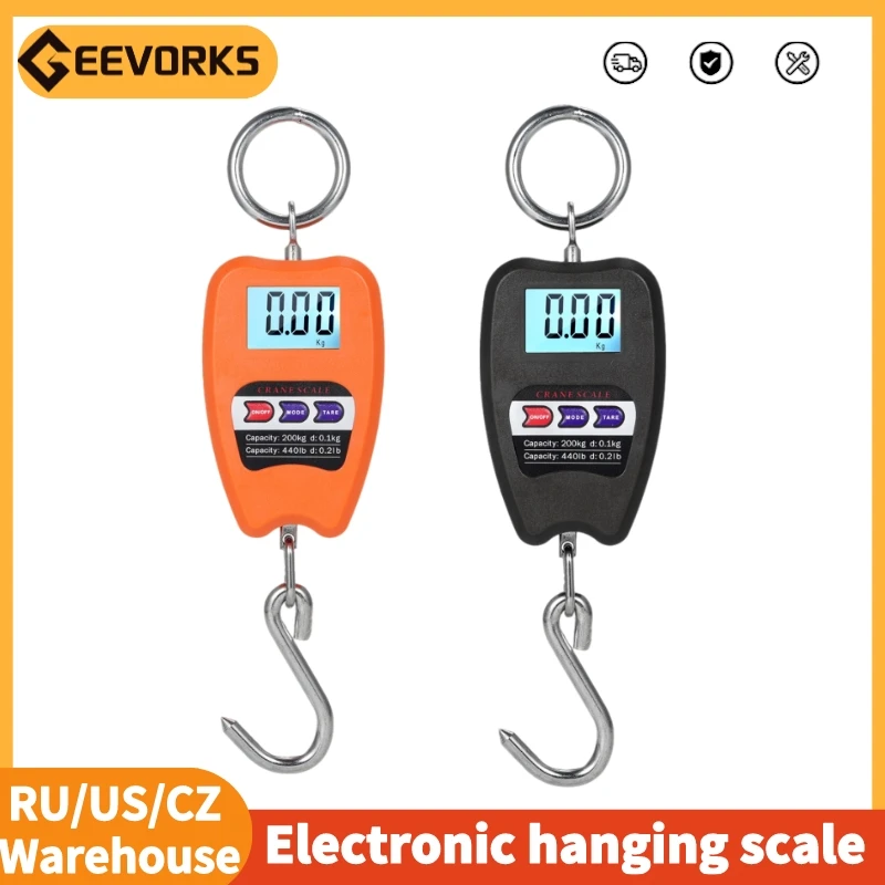 440lb-Digital-Hanging-Scale-with-Accurate-Sensors-Handheld-200Kg-Mini ...
