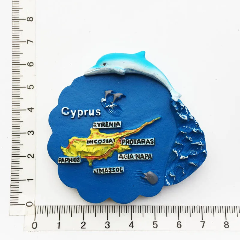 Cyprus-Sea-View-Fridge-Magnet-Creative-Decoration-Message-Stickers ...