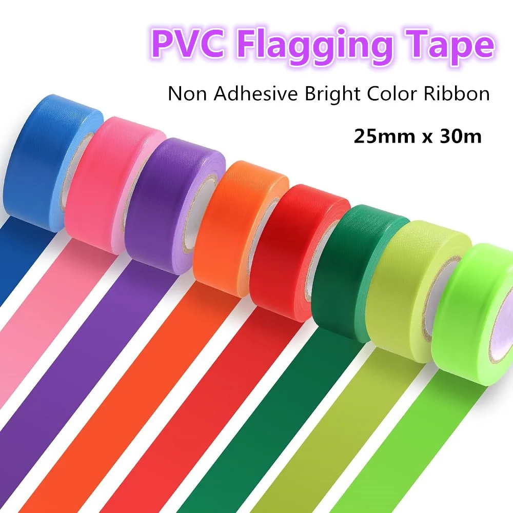What Makes This 100ft Non-Adhesive Flagging Tape the Best Survey Ribbon ...