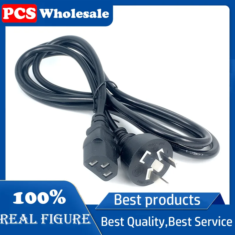 1.8M IEC C13 AU Plug 3 Pin AC Power Cable Cord Adapter Charger Monitor ...