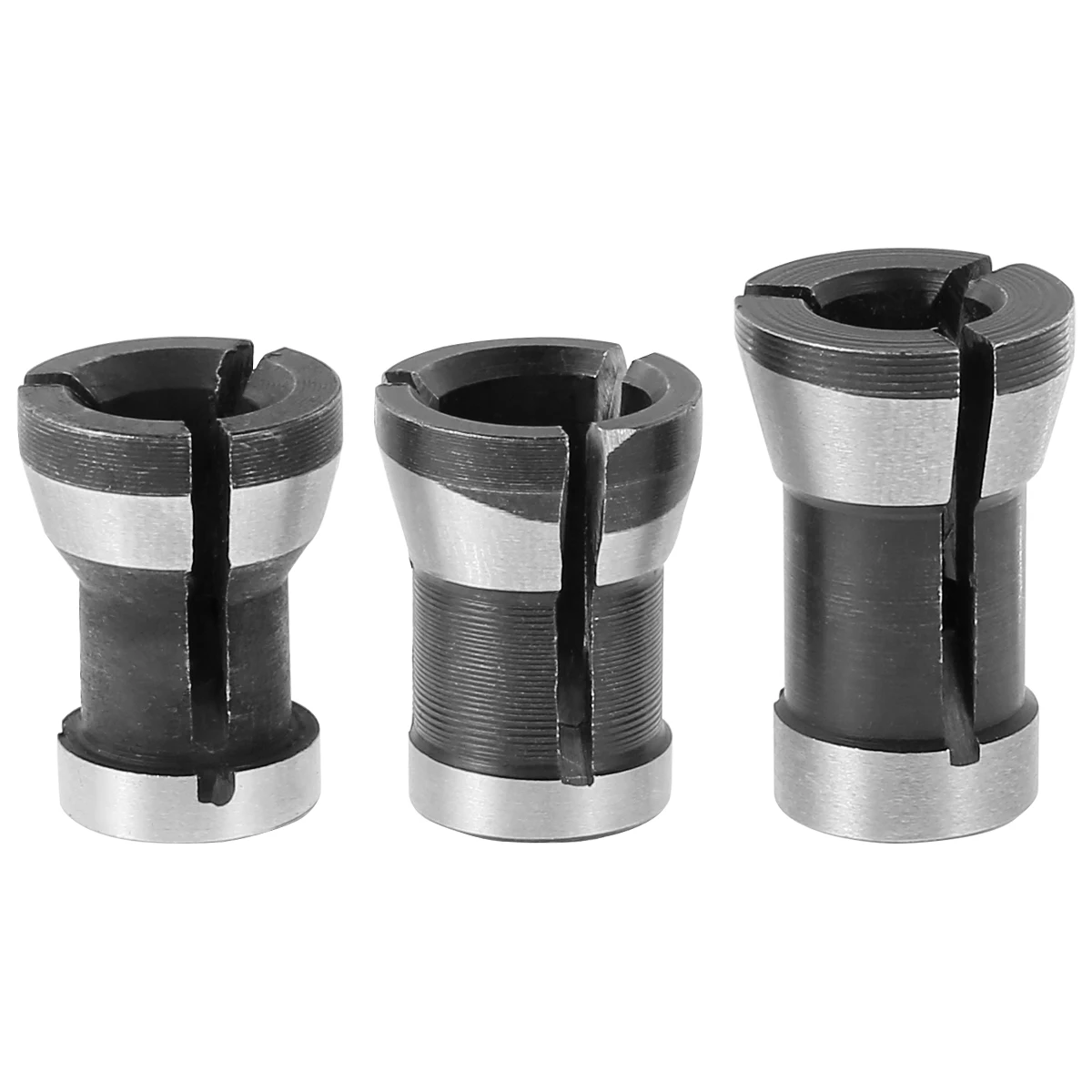 3pcs Set Collets 6.35mm 8mm 6mm Collet Chuck Engraving Trimming Machine ...