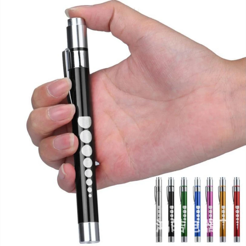 LED-Medical-Pocket-First-Aid-Pen-light-Torch-Eye-Nose-Dental-Flashlight ...