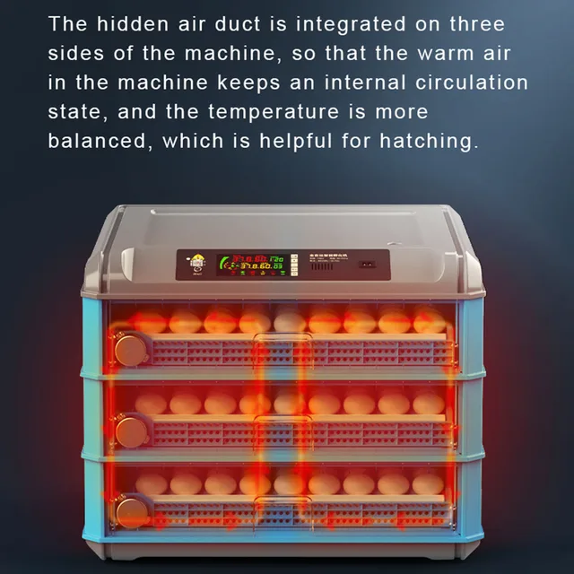 24-64 Egg Incubator Fully Automatic Digital Incubator - Lalela Farm