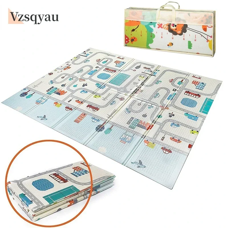 Foldable-Cartoon-Baby-Play-Mat-Xpe-Puzzle-Children-s-Mat-Baby-Climbing ...
