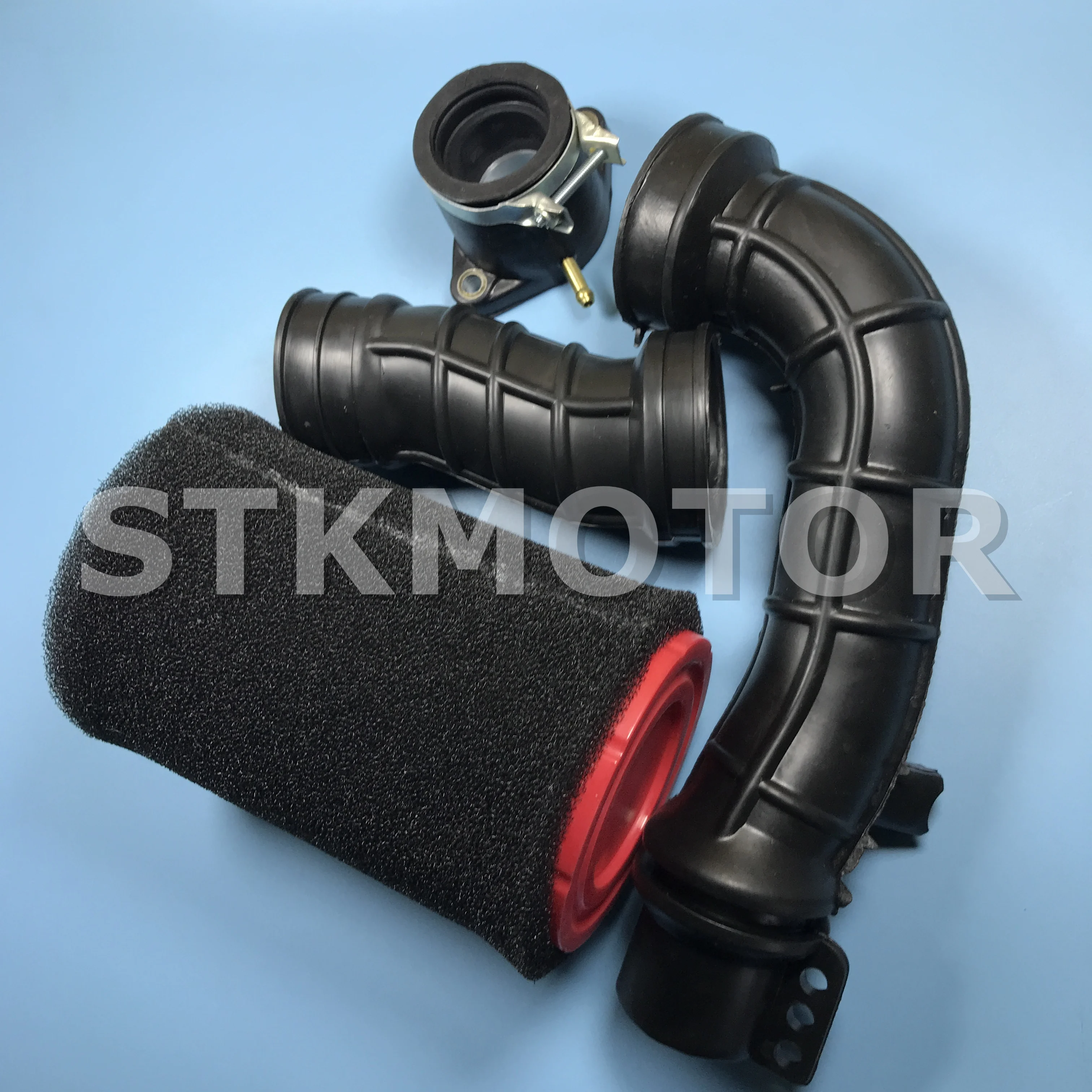Jianshe 250CC JS250 Air Filter with Intake Manifold and Air Intake Pipe ...