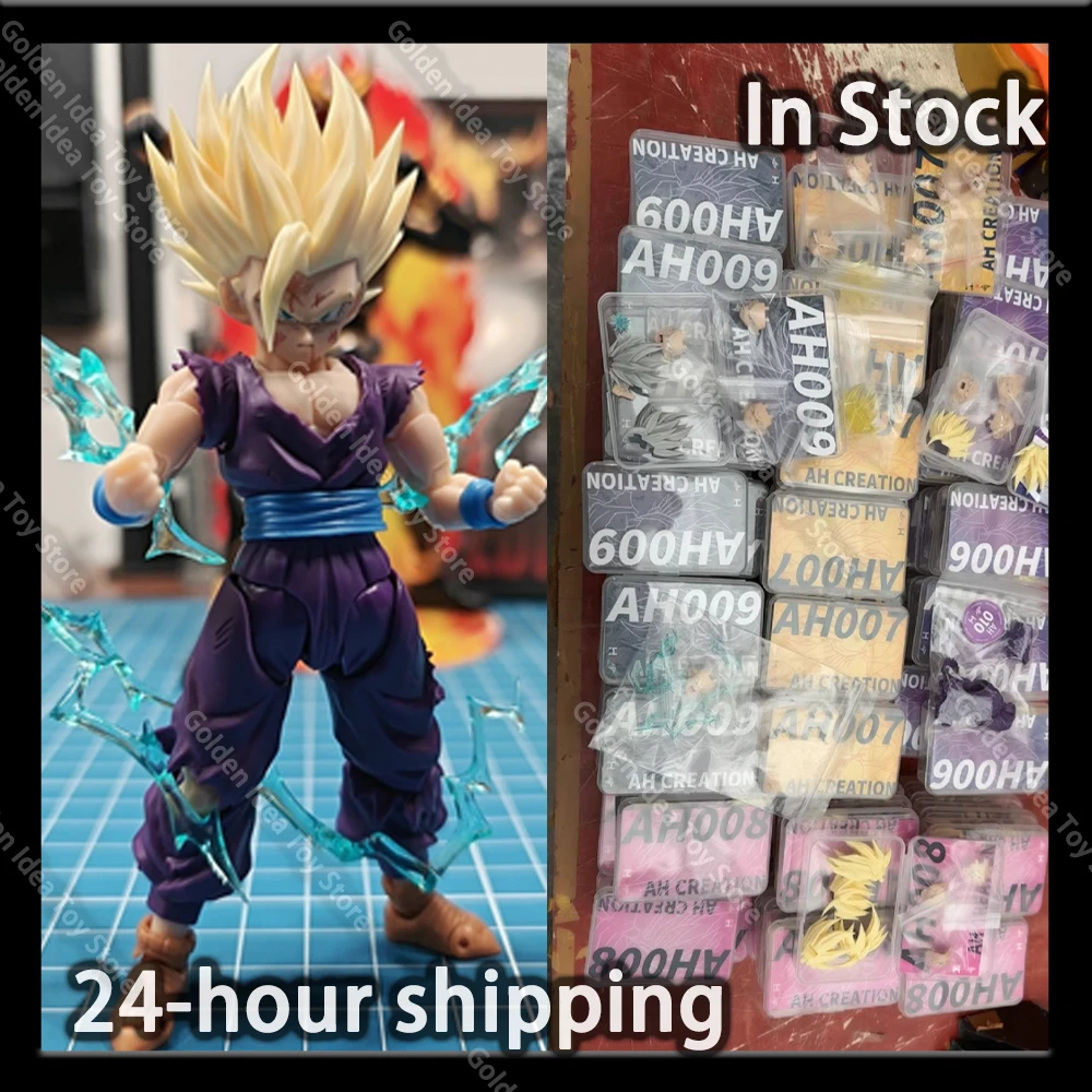 In Stock AIR&HM Dragon Ball Super Saiya Ssj2 Son Gohan 3.0 Heads ...